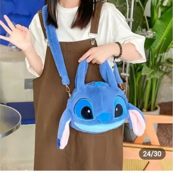 Bags | Cartoon Stitch Crossbody Purse Stitch Crossbody Shoulder Bag ...
